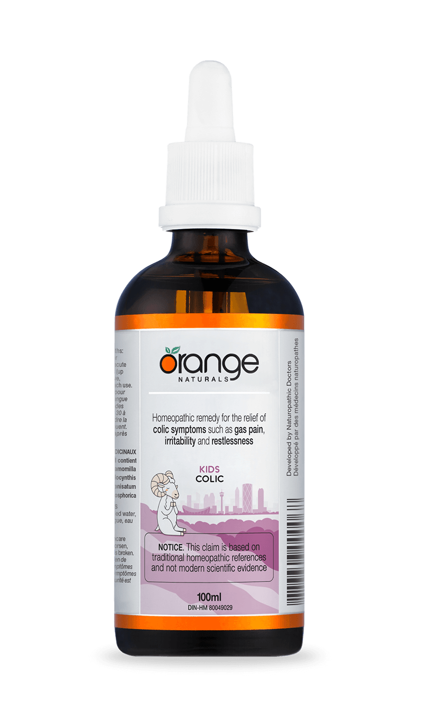 Colic for Kids , Soothe Gas Pains - Orange Naturals