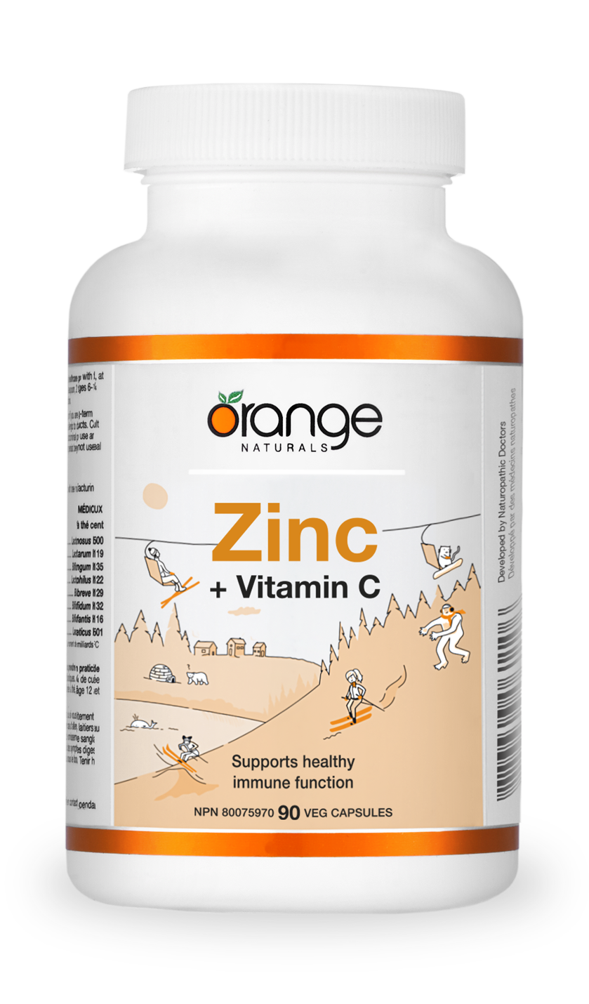 Zinc , For Healthy Immune Function - Orange Naturals