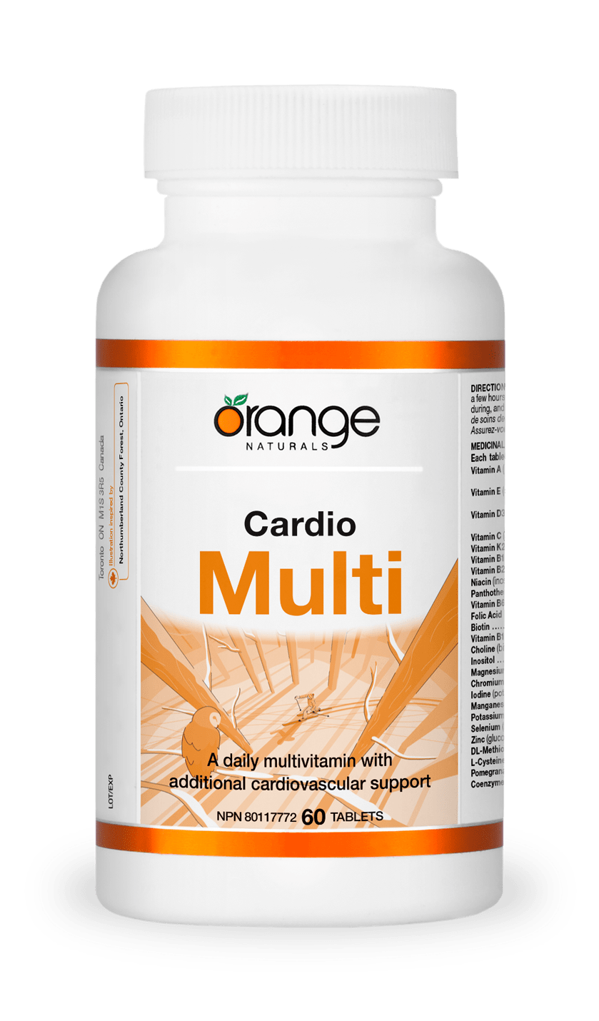 Cardio Multi 60 tablets » Orange Naturals